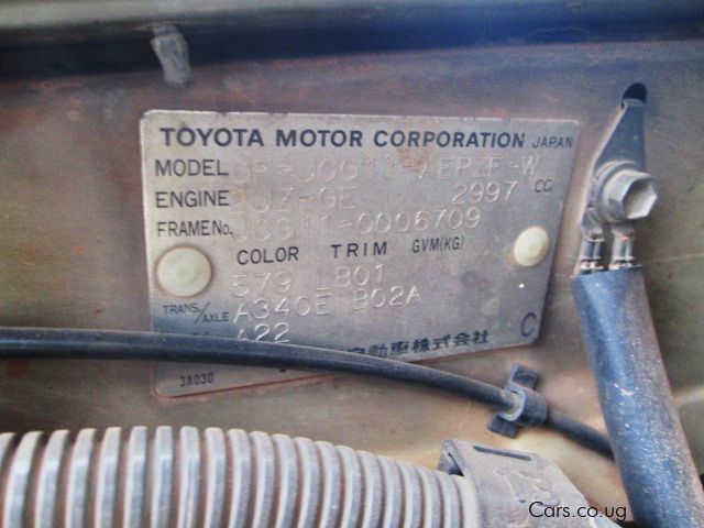 Used Toyota Progress | 1998 Progress for sale | Kampala Toyota Progress ...